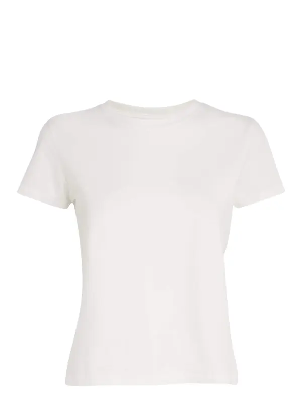 FRAME Cotton T-shirt - White