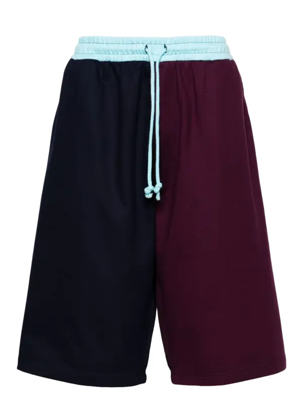 RASSVET Colour-block Track Shorts - Blue