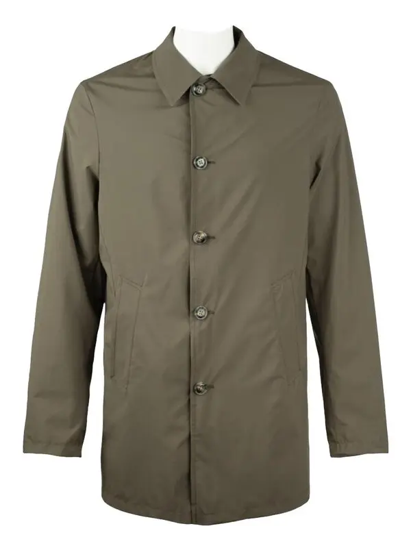 BARBA NAPOLI Reversible Duster - Beige, Green