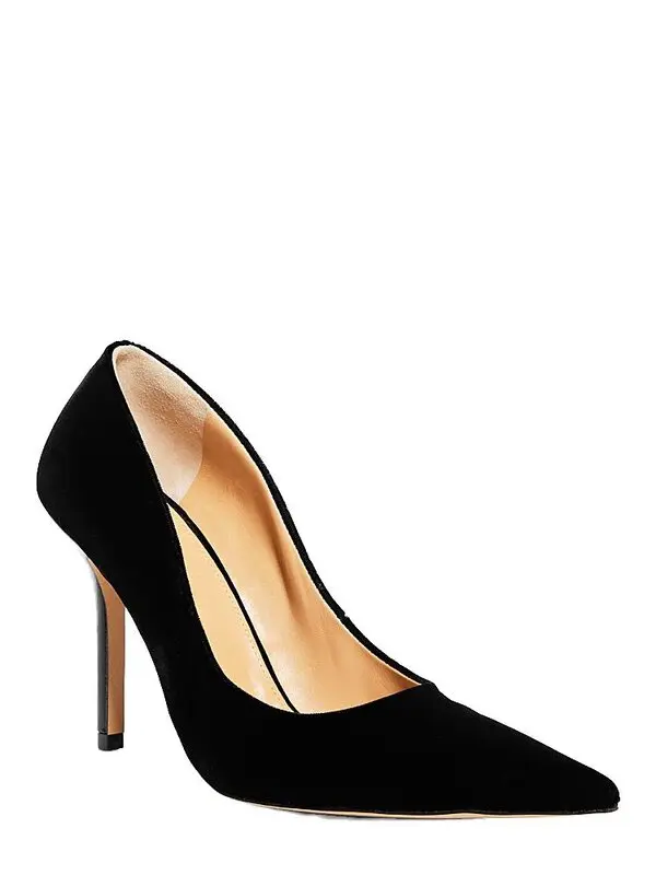 JW Anderson Eleanor Pointed Toe High Heel Pumps - Black