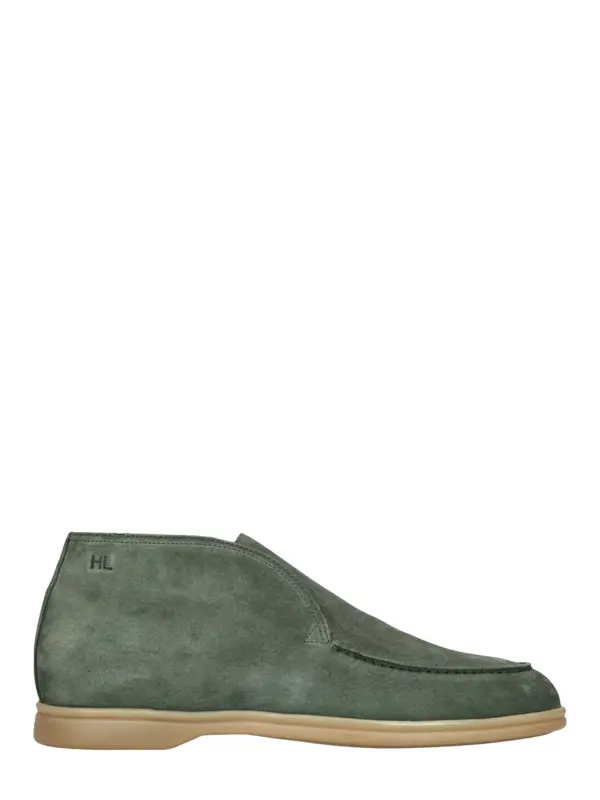HARRYS OF LONDON Suede Tower Boots - Green