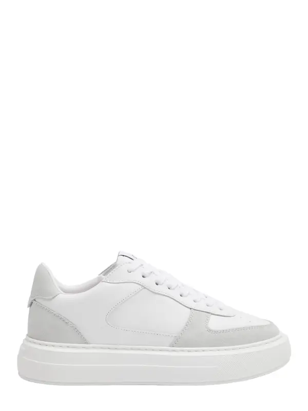 CLEENS Court Panelled Sneakers - White