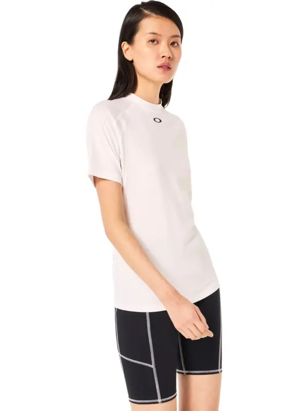 Oakley Tech Mock Neck Top - White