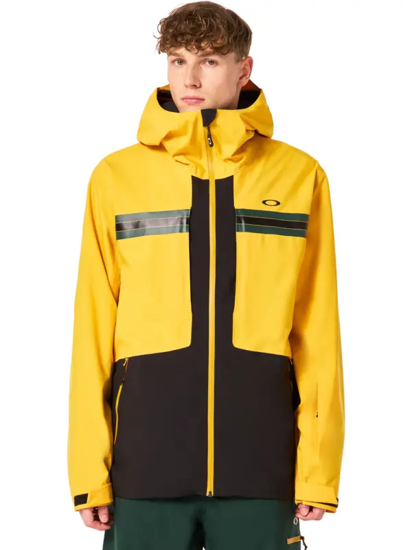 Oakley Tc Reduct Earth Shell Jacket - Yellow,green
