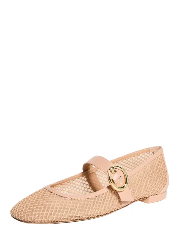STUART WEITZMAN Arabella Mary Jane Flats - Ginger