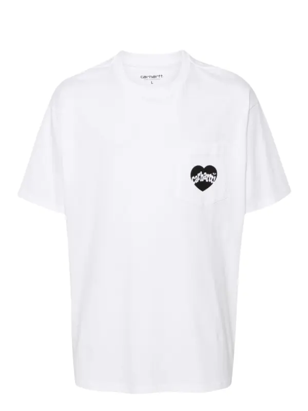 Carhartt Work In Progress Amour Logo-print T-shirt - White