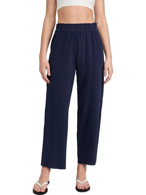 Rails Leon Crop Pants - Navy