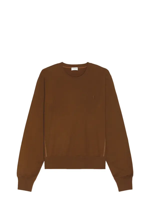 Saint Laurent Version Sweat Hoodie - Ocre
