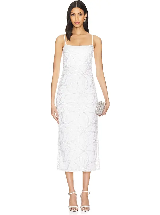 Likely Leala Dress - White