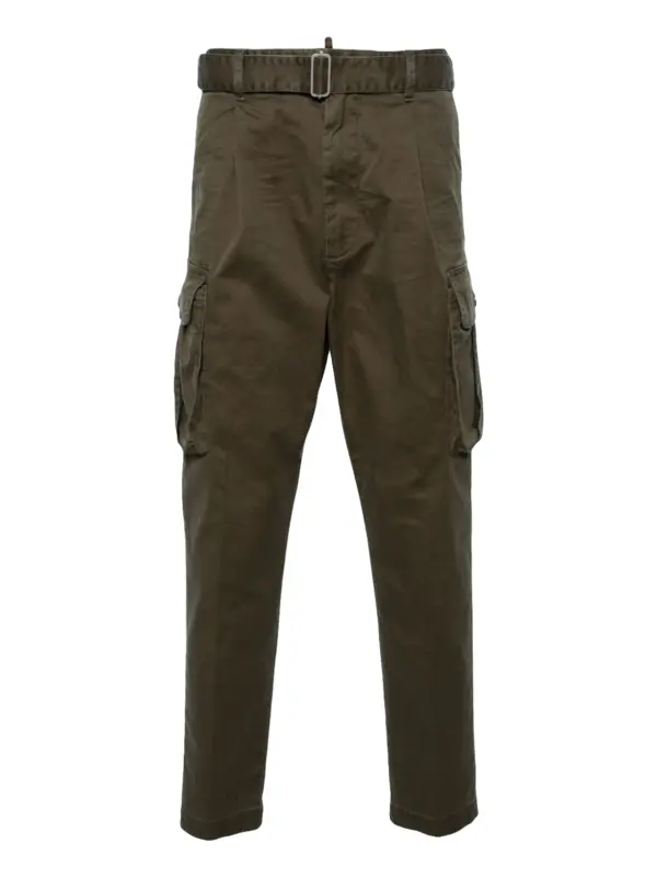 Dsquared2 Tapered-leg Cargo Trousers - Green