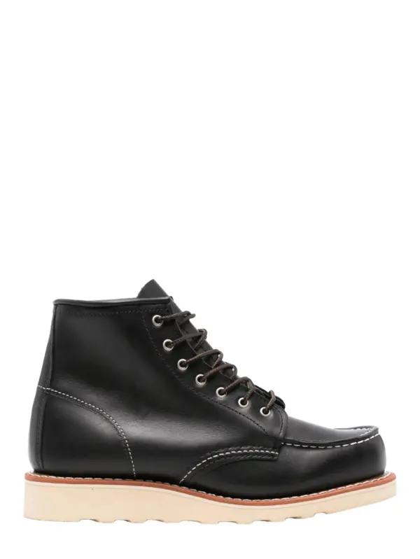 Red Wing 6-inch Leather Boots - Black