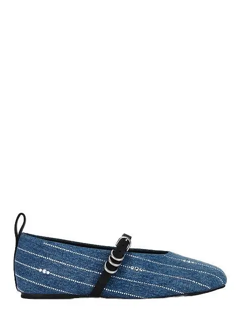 Rag & Bone Spire Mary Jane - Medium Wash Denim