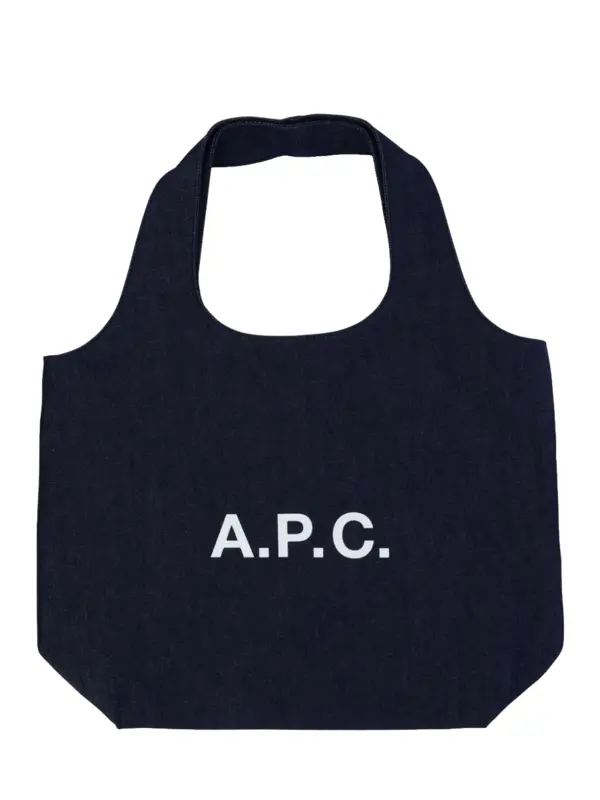 A.p.c. Ninon Denim Tote Bag - Blue