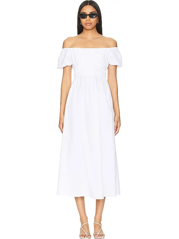 SNDYS Sofia Maxi Dress - White