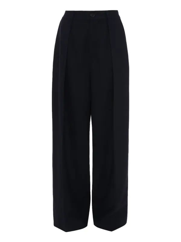 JW Anderson Woolen Loose Trousers - Blue