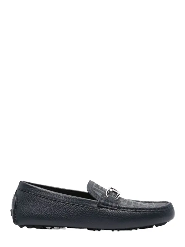 Fendi O'lock Driving Loafers - Blue