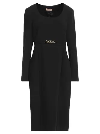 TWINSET Midi Bodycon Dress - Black