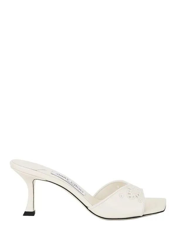 JIMMY CHOO Skye 70 Sandals - Latte