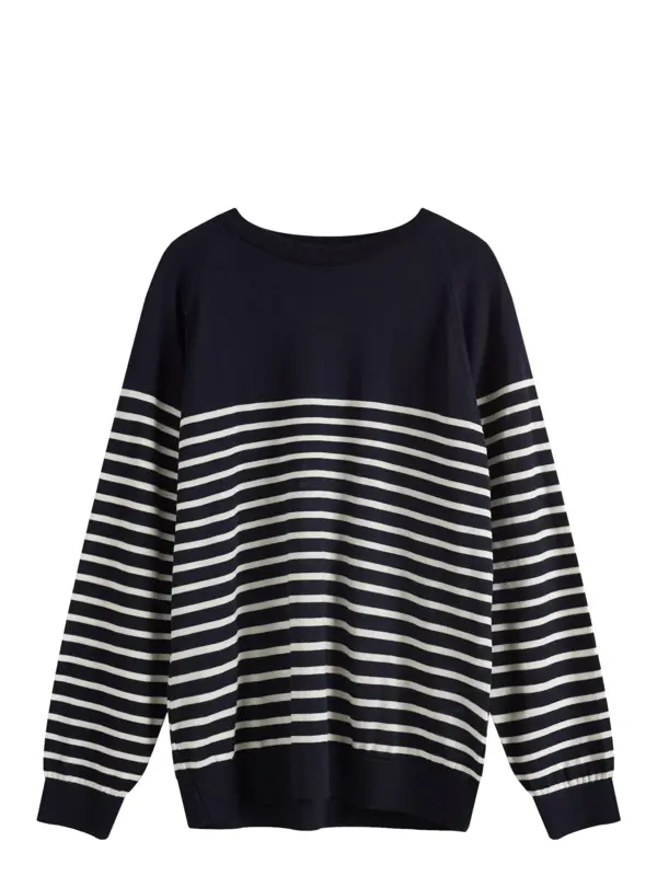 You Must Create Suedehead Crew Knit Sweater - Ecru