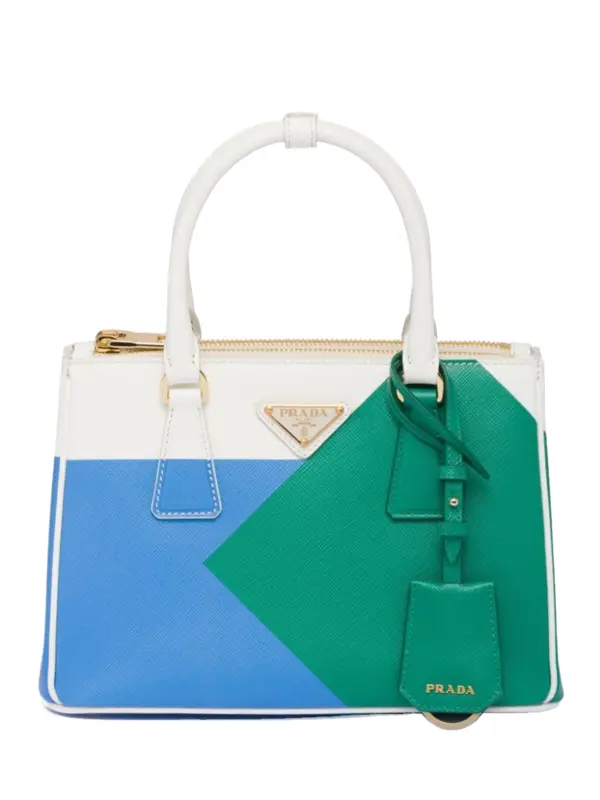Prada Small Galleria Tote Bag - Green