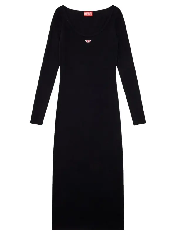 Diesel D-ballet-d Maxi Dress - Black