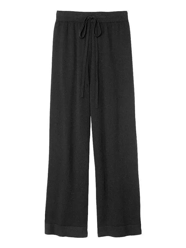 SFERRA Intimita Cashmere Drawstring Pants - Black