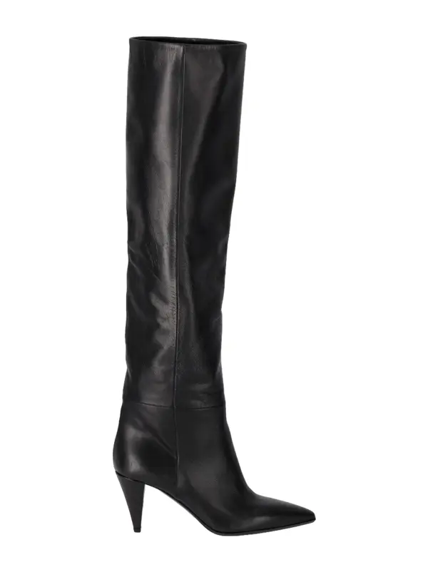 STRATEGIA Scout Leather Boots - Black