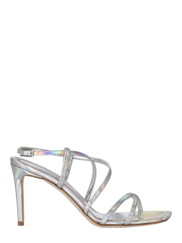 NCUB Prewi Heeled Sandals - Silver