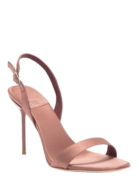 Jeffrey Campbell Go-getter Stiletto Sandals - Deep Natural Satin