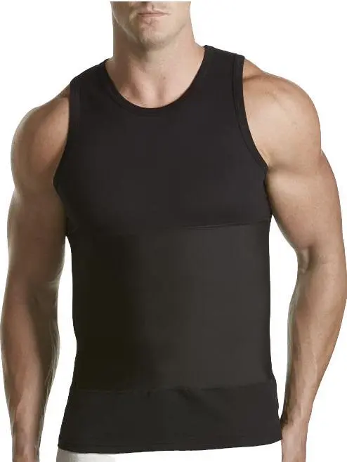 HARBOR BAY BY DXL Shapewear Tank Top - Black