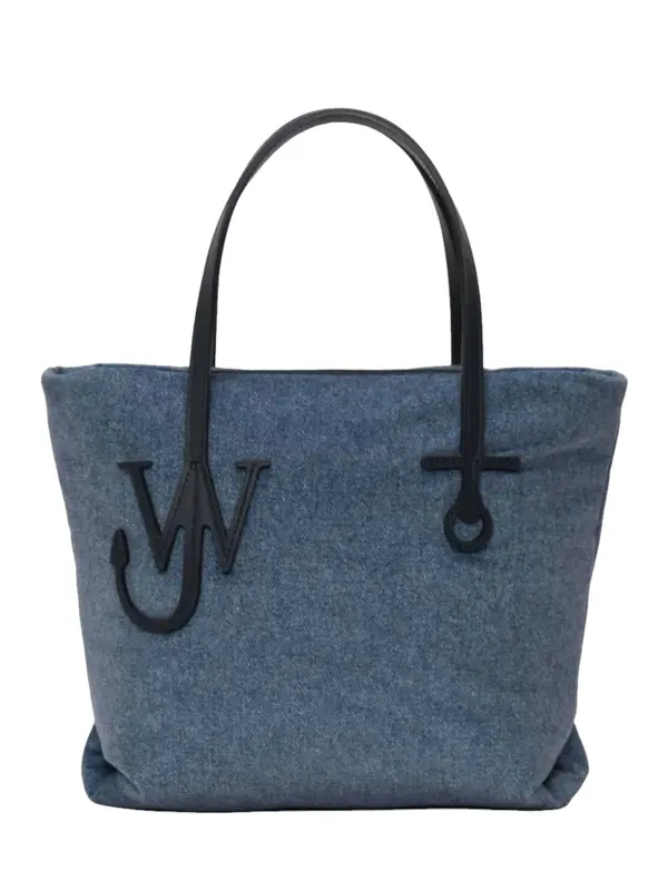 JW Anderson Small Anchor Padded Tote Bag - Blue