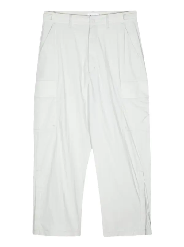Izzue Straight-leg Cargo Trousers - Grey