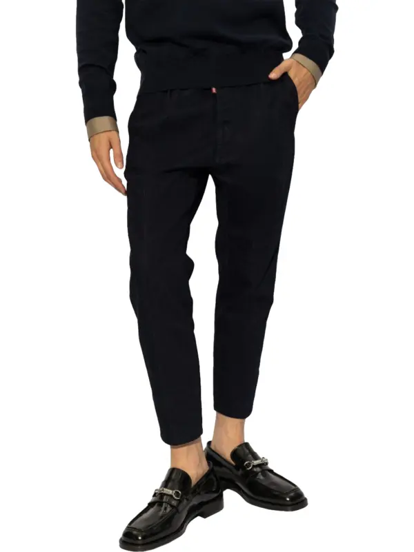 Dsquared2 Low-rise Tapered Jeans - Blue