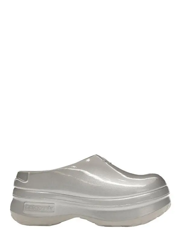 Adidas Adifom Stan Smith Mules - Silver Metallic/lucid Pink/core Black
