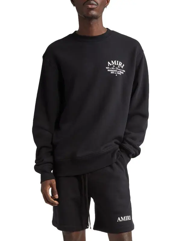 Amiri Arts District Graphic Sweatshirt - Black