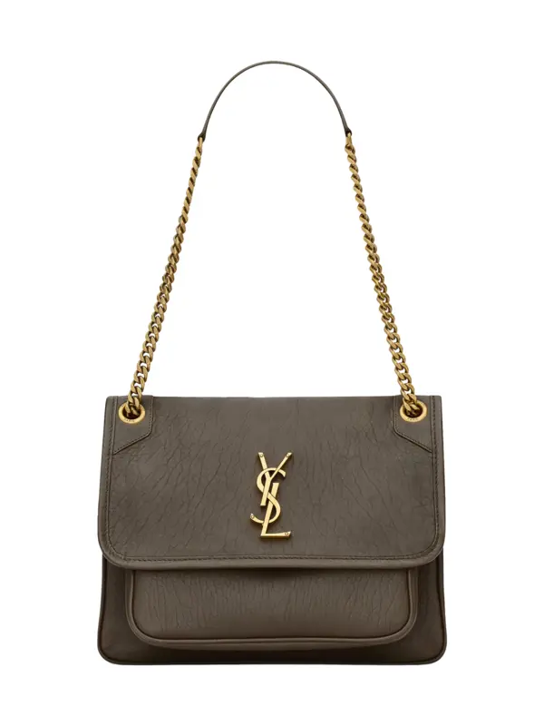 Saint Laurent Medium Niki Flap Bag - Green