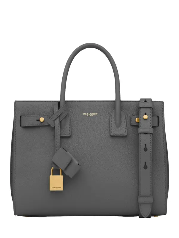 Saint Laurent Sac De Jour Tote - Grey