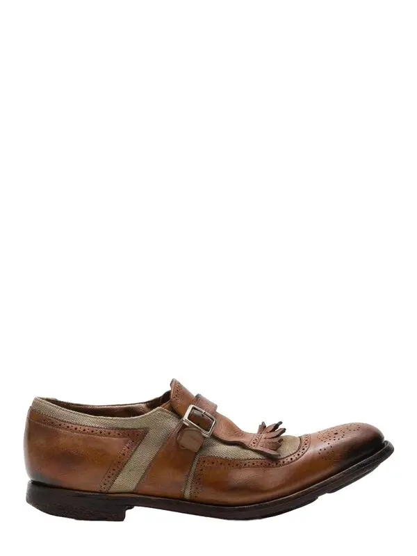 Church's 150th Anniversary Shanghai Leather Monk Shoes - Brown