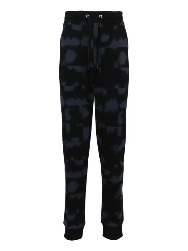 Moose Knuckles Appliqué-logo Cotton Track Pants - Black