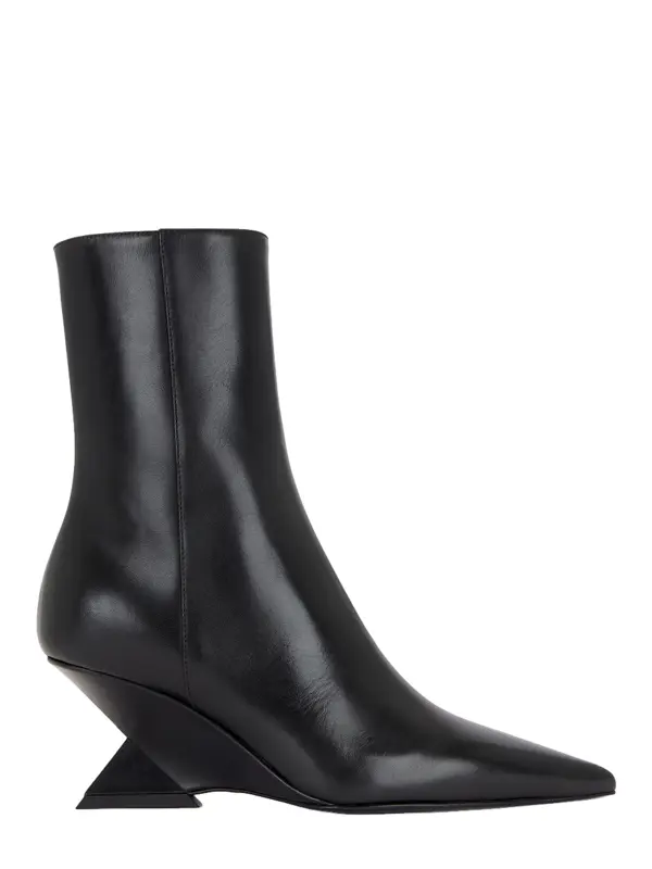 Attico Cheope Ankle Boots - Black
