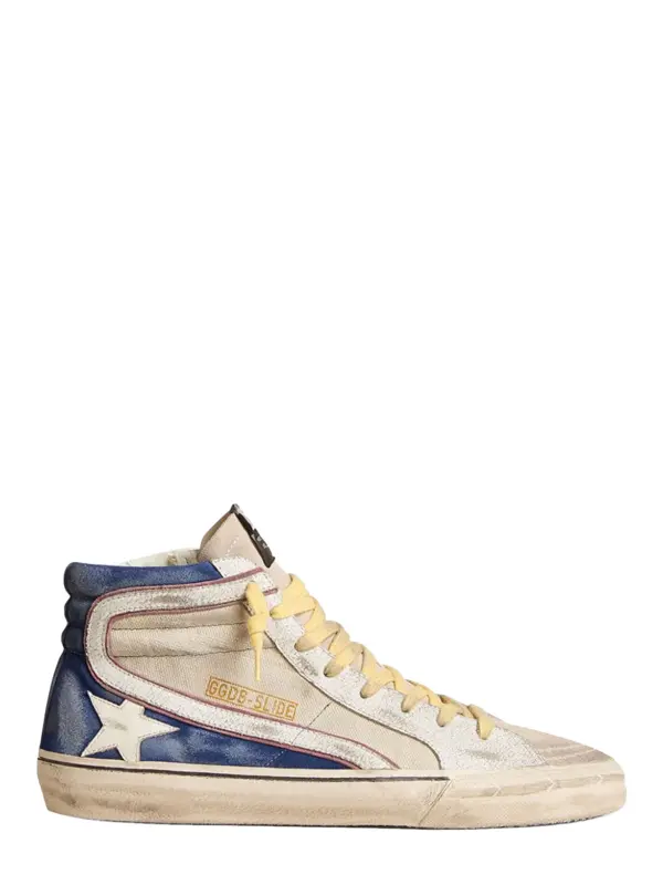 Golden Goose Slide High-top Sneakers - Neutrals