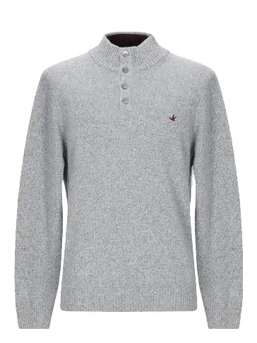 BROOKSFIELD Turtleneck Light Wool Knit - Grey