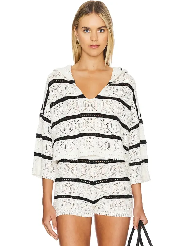 L*Space Striped Diamond Eyes Hoodie - Starcrossed Stripe