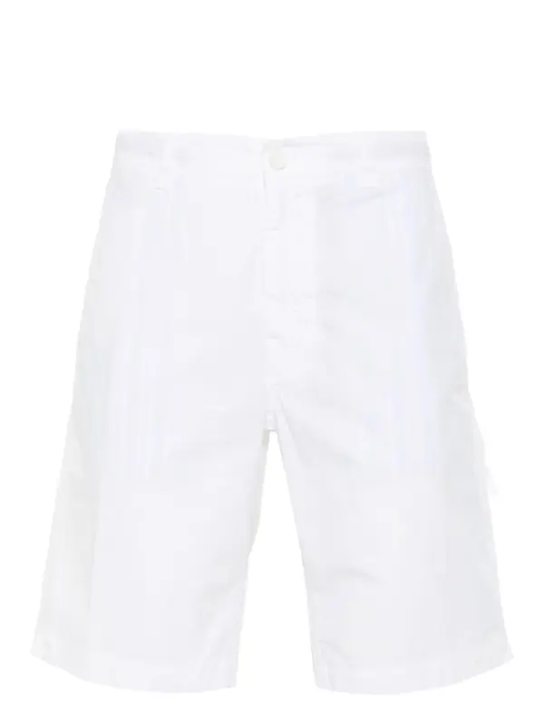 Aspesi Mid-rise Chino Shorts - White