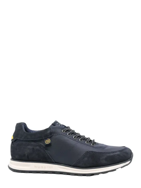 BUGATTI Panelled Low-top Sneakers - Blue
