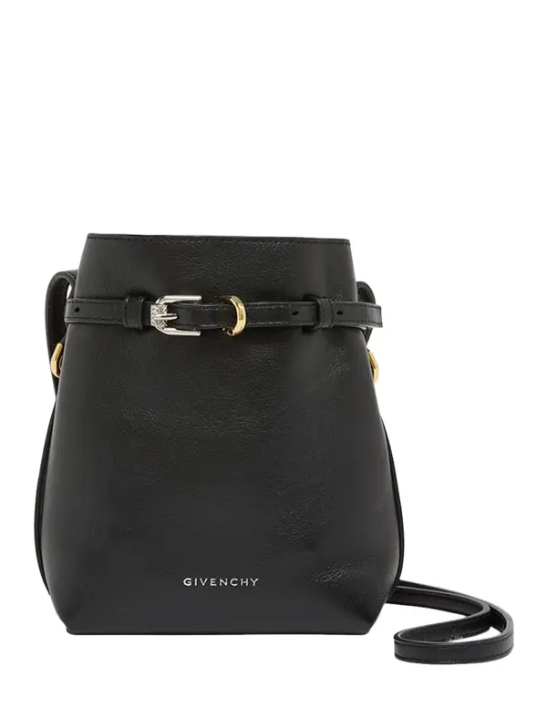 Givenchy Voyou Phone Pouch Bucket Bag - Black