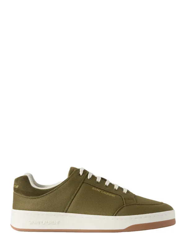 Saint Laurent Sl/61 Canvas Sneakers - Green