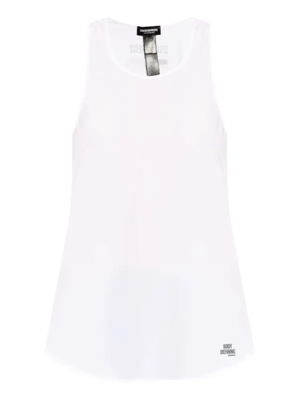 Dsquared2 Logo-print Tank - White