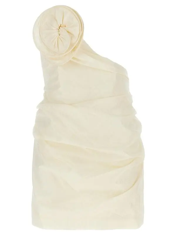 Magda Butrym 06' Crinkle Dress - White