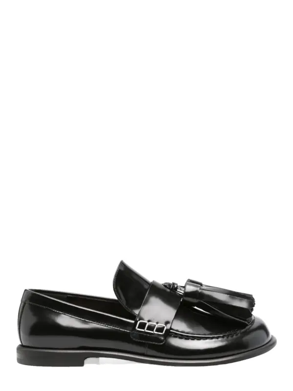 JW Anderson Tassel Detail Loafers - Black